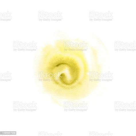 나선형 올리브 수채화 물감 손으로 그린 그림은 흰색 배경에 분리되어 있다 추상적인 질감 장식 또는 디자인 요소 곡선에 대한 스톡