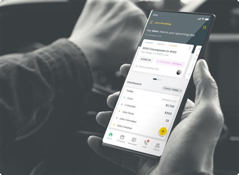 Technician Tracking Mobile App For Field Service Businesses Workiz