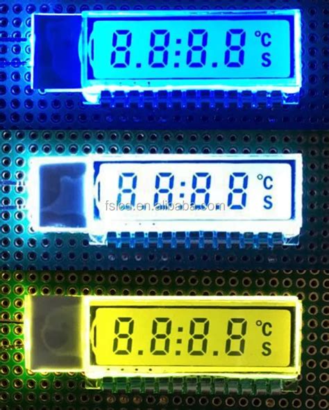 Custom Lcd Panel 7 Segment Tn Lcd Screen 4 Digit Lcd Display Module For Meter Buy Digit Lcd