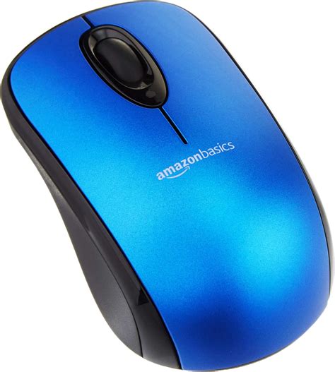 Amazon.com: AmazonBasics Wireless Computer Mouse with USB Nano Receiver ...