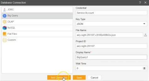 Datasource Using Bigquery Aiv