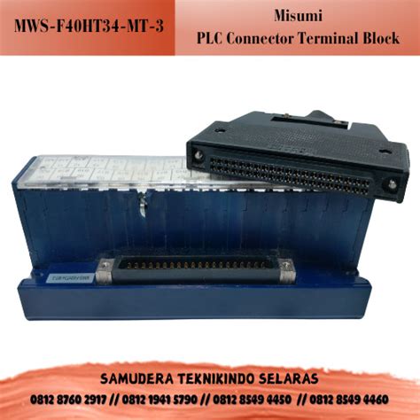 Jual Misumi MWS F HT MT PLC Connector Terminal Block Second Bekas Kota Semarang
