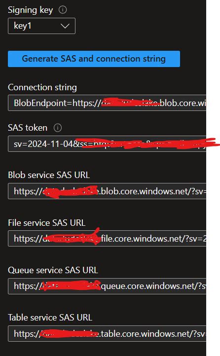 How Do I Set Up An Adls Gen 2 Linked Service In Azure Data Factory With A Sas Uri Microsoft Qanda