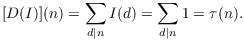 Divisor Functions