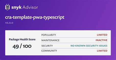 Cra Template Pwa Typescript Npm Package Snyk