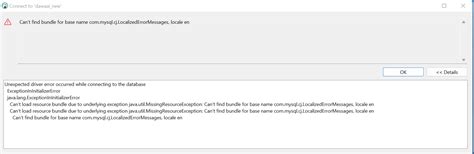 Error While Connecting To Mysql Database Issue Dbeaver Dbeaver GitHub