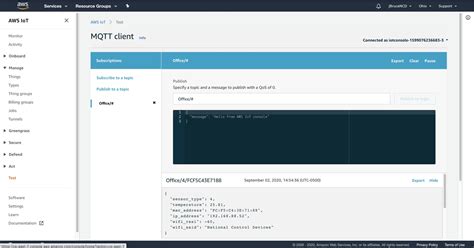 WiFi Thermocouple Temperature Sensor For Use With AWS