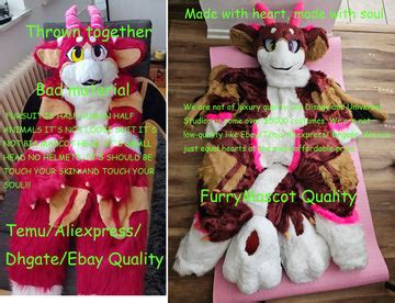 Fursuit Mascot Costume Furrymascot