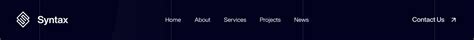 Syntax Consultancy Firm Website Header Templately Syntax Consultancy Firm Website Header Templately