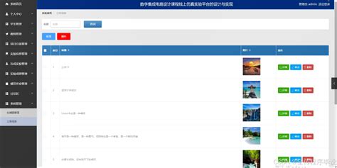 Java计算机毕业设计数字集成电路设计课程线上仿真实验平台的设计与实现（开题源码论文）电路仿真软件毕业设计 Csdn博客
