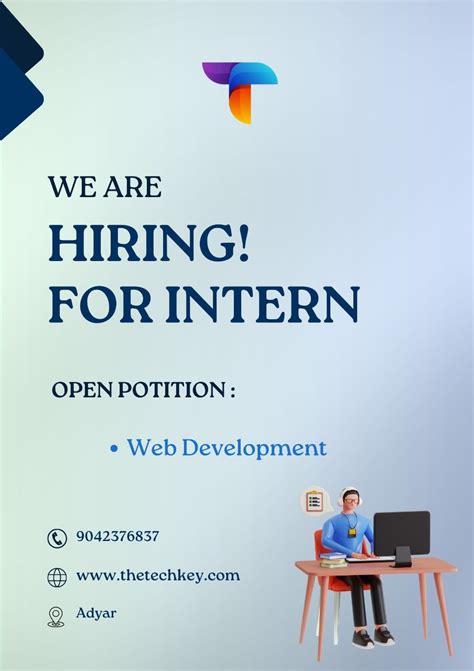 The Tech Key On Linkedin Hiring Interns Webdevelopment Hiringimmediately