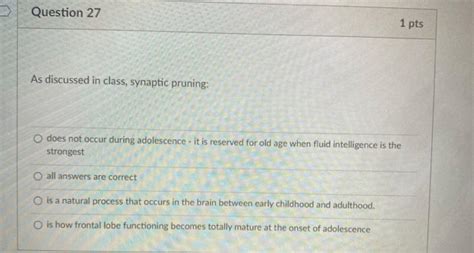 Solved D Question 26 1 Pts As Discussed In Class The Male Chegg Com