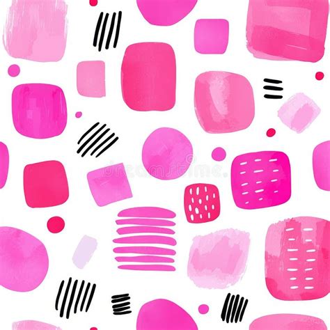A Seamless Background Pattern Of Contemporary Art Featuring Abstract