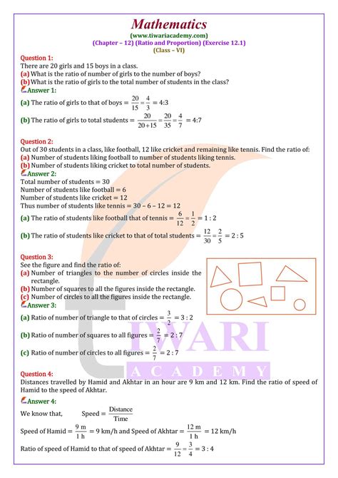 NCERT Solutions For Class Maths Chapter Exercise