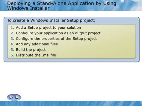 Ppt Module 15 Configuring And Deploying Windows Client Applications