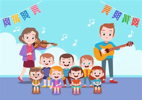 Premium Vector School Activity