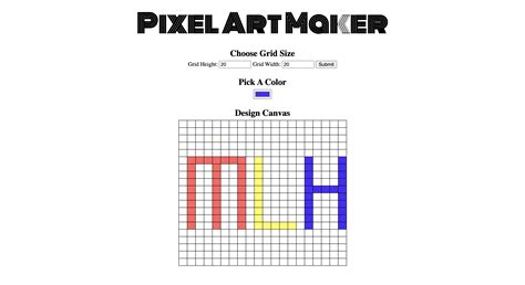 Pixel Art Generator Devpost