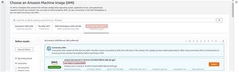 aws 如何查找ec2实例特定版本的ami id