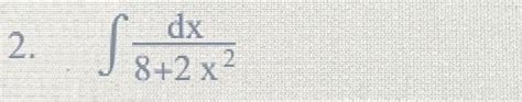 Solved Evaluate Using Trig Substitution