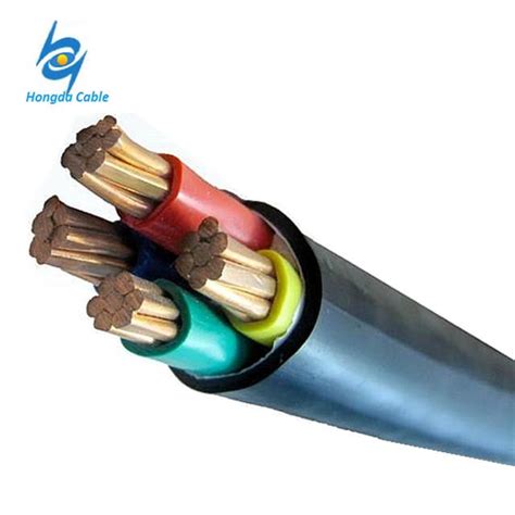 Construcción 4c X 150mm2 Cu Xlpe Pvc Cable De Cobre Lm Cables