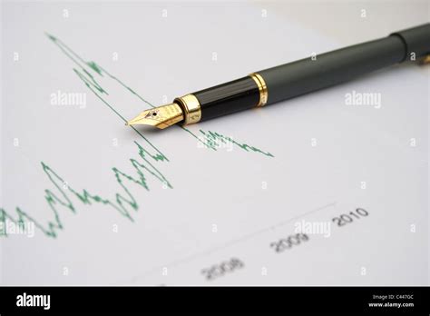 Stock Market Graph Stock Photo Alamy