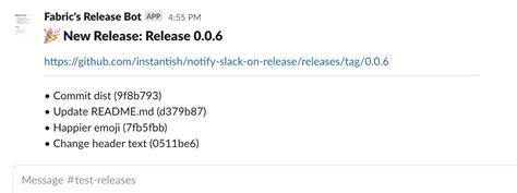 Notify Slack On Release Actions GitHub Marketplace GitHub