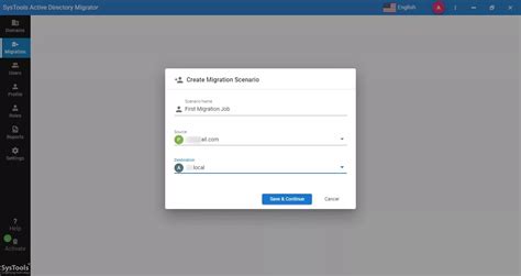 migrate ad objects from one domain to another in quick steps