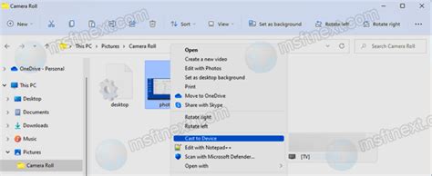 remove cast to device from windows 11 file explorer