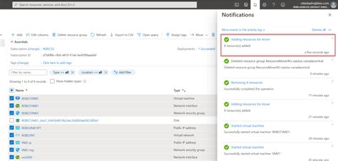 How To Move Azure Resources By Using Azure Resource Mover