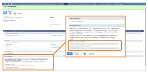 Netsuite Data Connection Setup