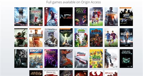 Ea Slashes The Price Of A Yearly Origin Access Gamewatcher