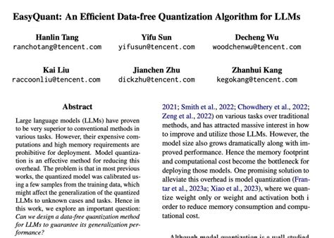 ahsen khaliq on linkedin easyquant an efficient data free quantization