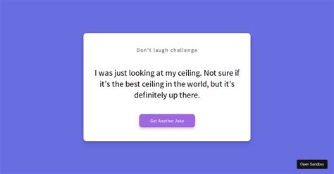 Dad Joke Api Codesandbox