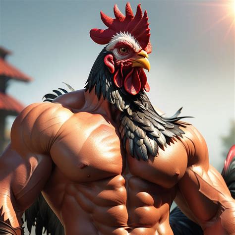 Half Man Half Rooster By Felixdra On Deviantart