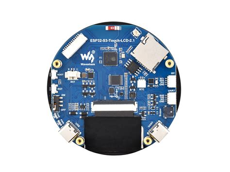 Esp32 S3 2 1寸圆形屏触控屏开发板2 5d曲面触控屏版本 32位lx7双核处理器 480×480分辨率 262k彩色 支持wifi 蓝牙ble 5