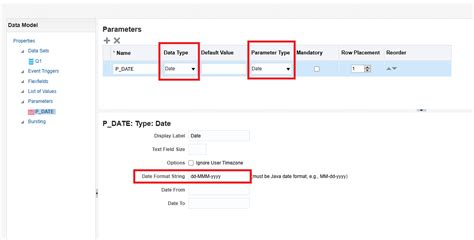 Fusion Passing Default Value To Date Parameters In Oracle Bip Reports