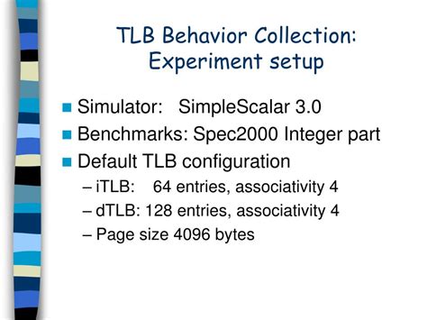 PPT TLB Reliability Architectural Analysis PowerPoint Presentation Free Download ID