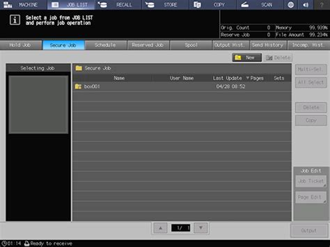 Print Workflow Editing Hold Jobs And Secure Jobs Changing Print Settings