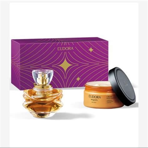 Kit Magnífic Eudora Audaz Eau De Parfum 75ml 1 Creme Acetinado 200g