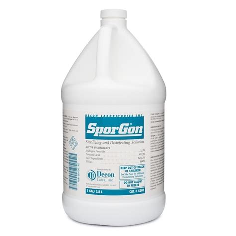 Cleanroom Sterile Sporicidal Chemicals Sterile Sporicide Cleaners