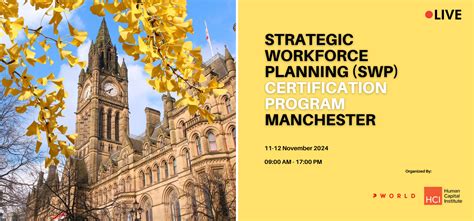 Join Us At The Strategic Workforce Planning Certification Program In Manchester Pworld