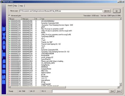 BinText V Finds Character Strings Buried In Binary Files Https Oldergeeks