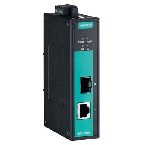 MOXA IMC 21GA Ethernet To Fiber Converter Easy World Automation