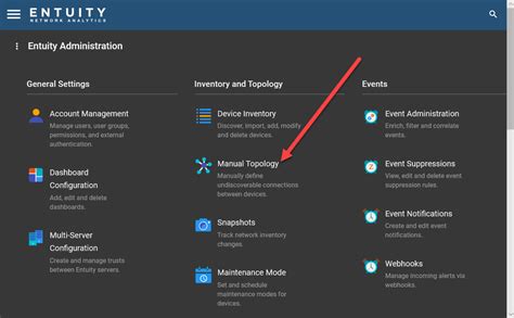 Archived How Do I Add A Custom Connection Manual Topology And How Do I View My Configured