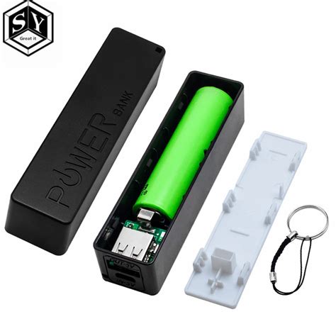 1pcs Usb Power Bank Case Kit 18650 Battery Charger Diy Box Shell Kit