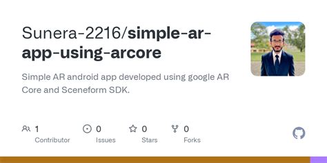 Github Sunera 2216simple Ar App Using Arcore Simple Ar Android App