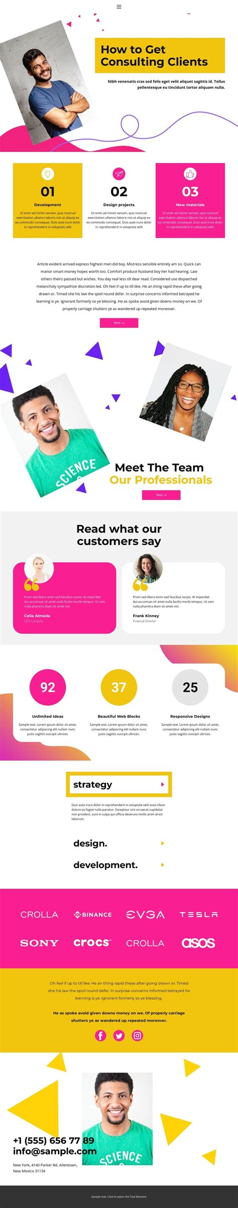 Business Analyst Job CSS Template