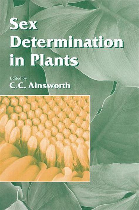 Society For Experimental Biology Sex Determination In Plants Ebook