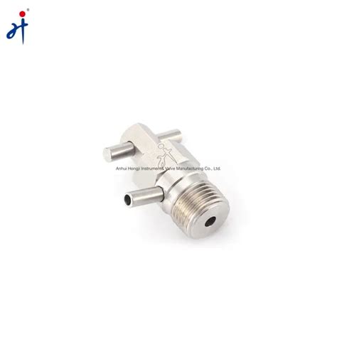Swagelok Type Stainless Steel Exhaust Valve Bleed Valve External Thread