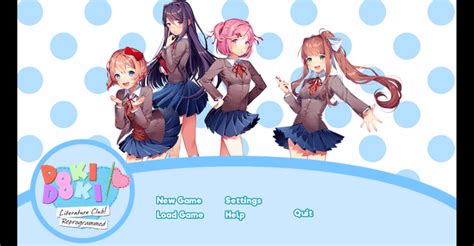 Ddlc Reprogrammed Title Screen Wip R Ddlcmods